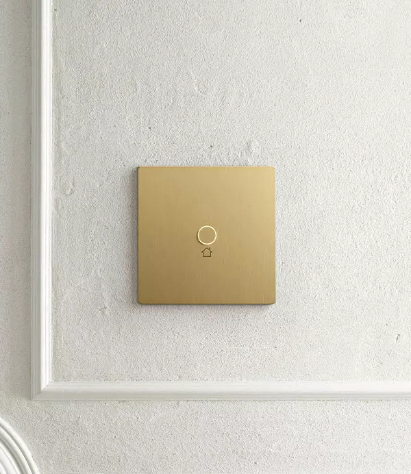 Alisse Wall Control for Lighting & Shading | Lutron Luxury